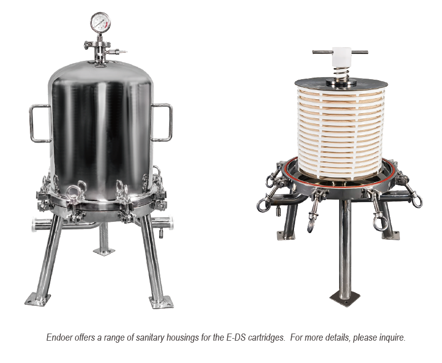 E-DS Series Depth Stack Media Filter Cartridges - Endoer Filtration Inc.